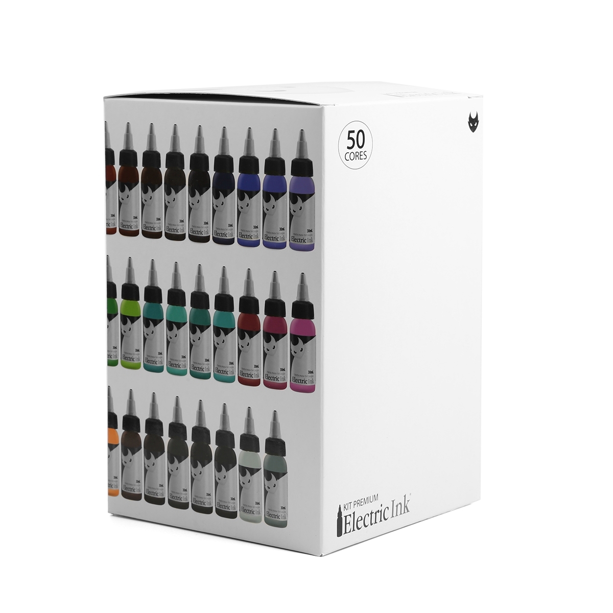 Set Premium Electric Ink - 50 Cores (30ml) Set
